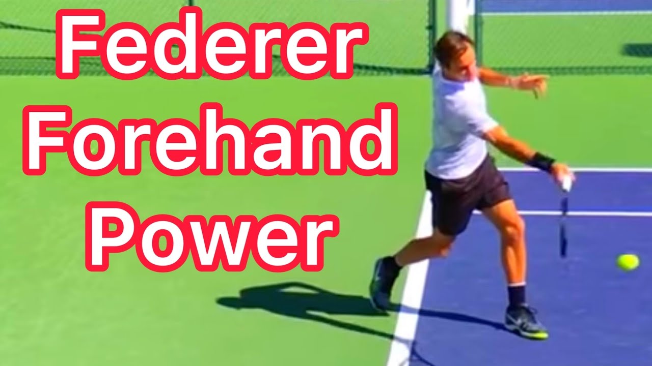 Where Roger Federer Gets His Forehand Power (Advanced Tennis Tips ...