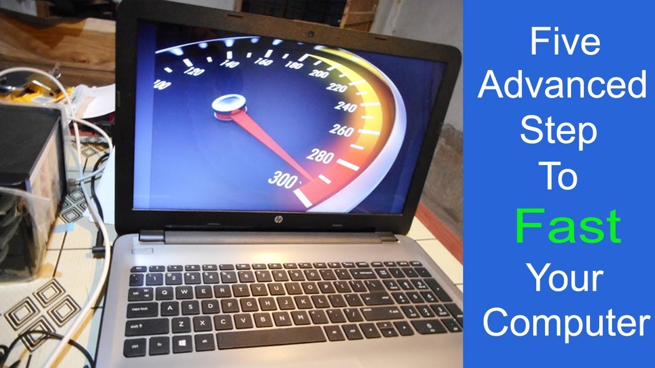 How to FAST my computer windows 10 , 8.1,7 in Hindi?5 advanced step ...