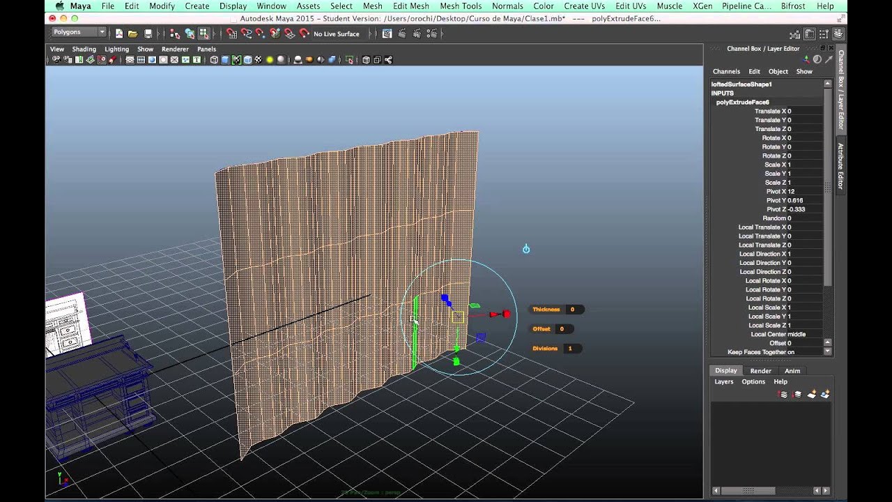 Curso Autodesk Maya 2015 Clase 02: UI y Modelado Basico - YouTube