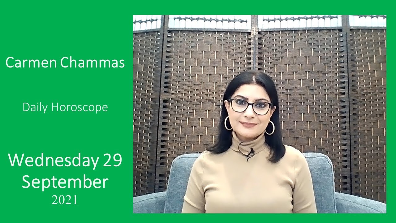 Daily horoscope: Wednesday 29 September 2021 - YouTube