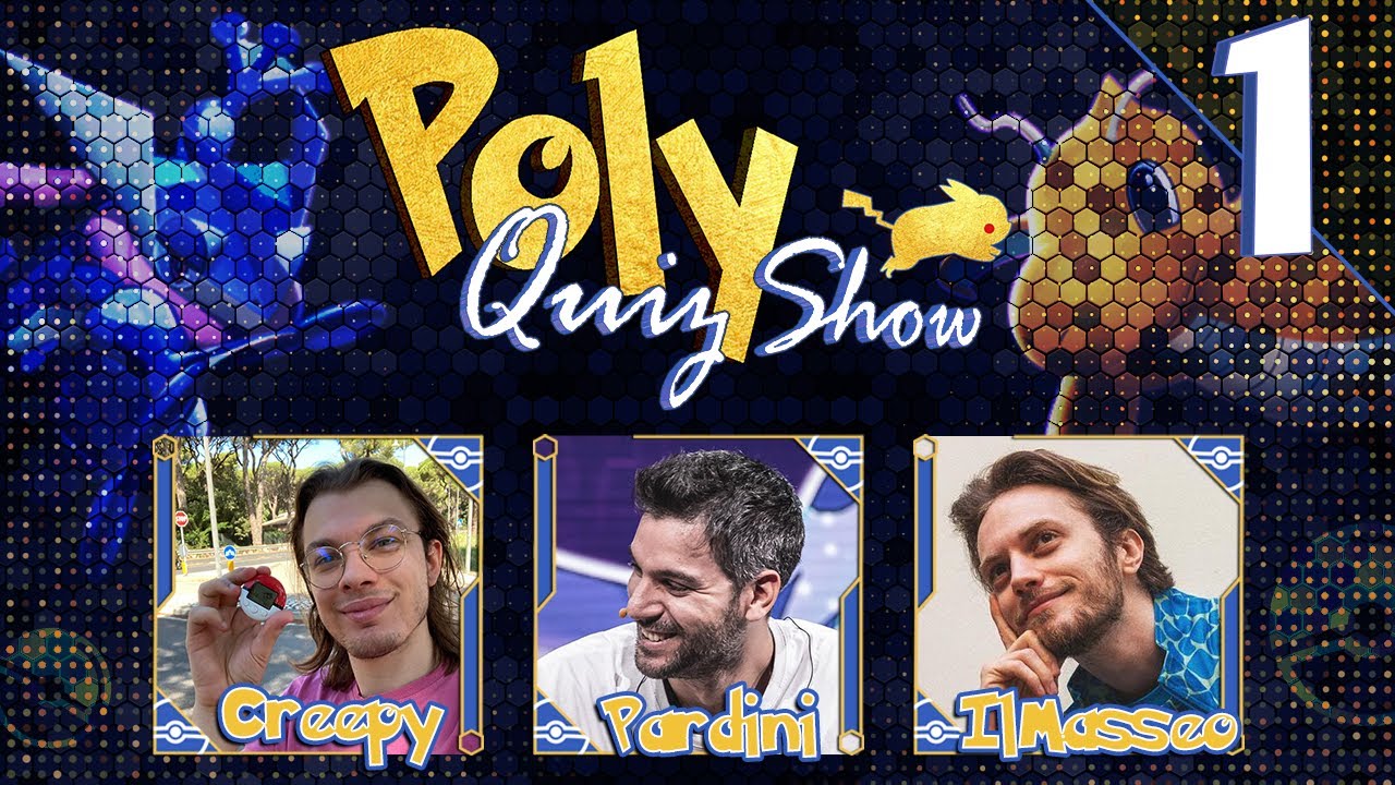 POLY QUIZ SHOW Pokémon Edition #1 ft. @Creepy @FrancescoPardini ...