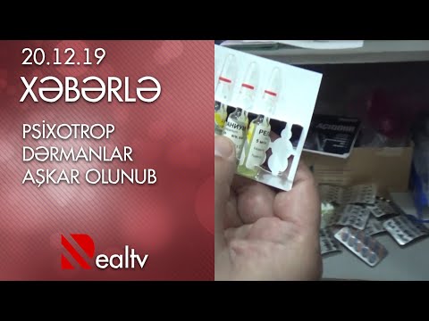 Psixotrop dərmanlar aşkar olunub