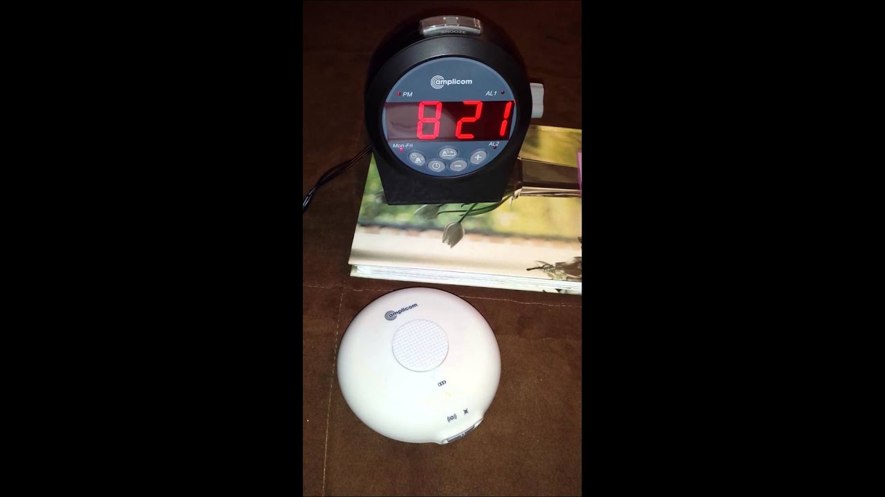 TCL 200 alarm clock from Amplicom, - YouTube