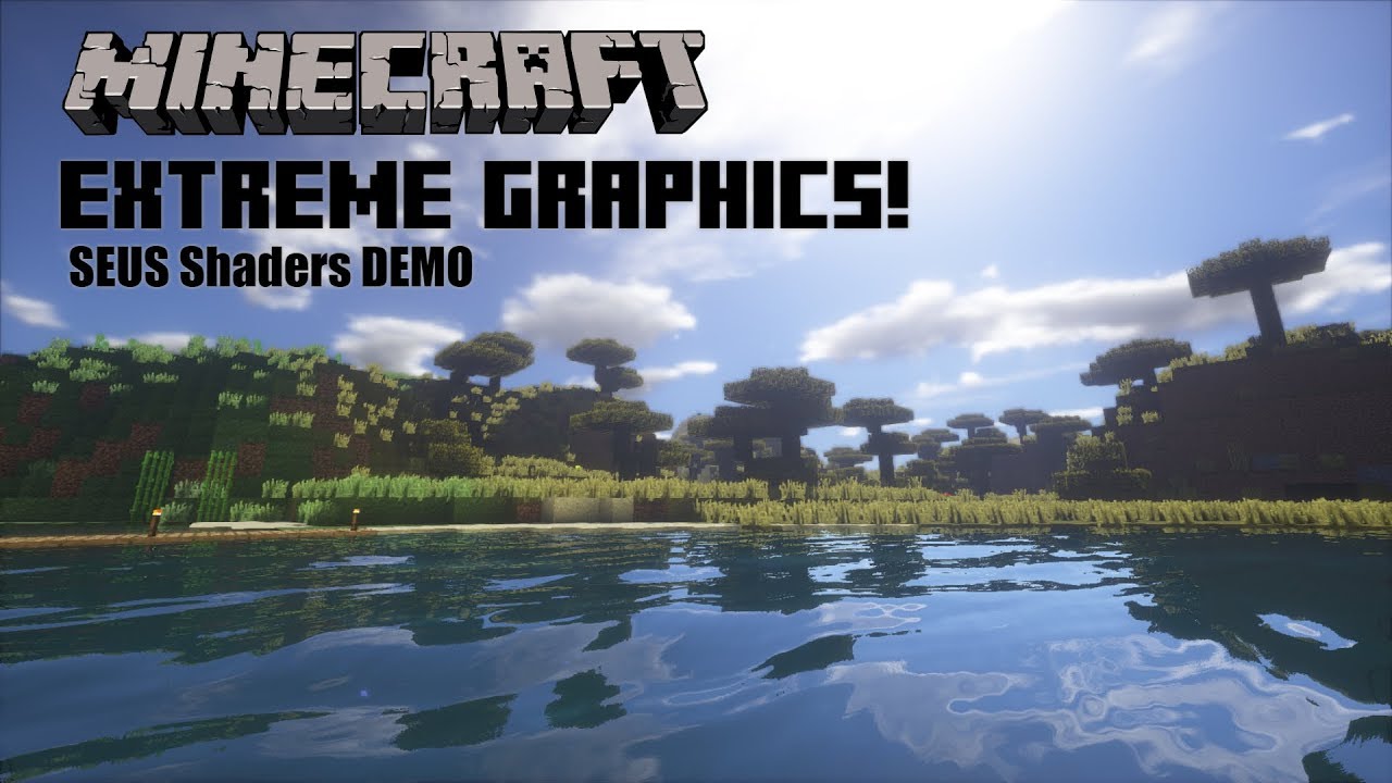 Minecraft PHOTOREALISTIC GRAPHICS - SEUS Shaders DEMO - YouTube
