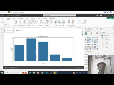 HOW TO PLOT COUNTPLOT IN POWER BI USING PYTHON FOR EXPLANATORY DATA ANALYSIS? - YouTube