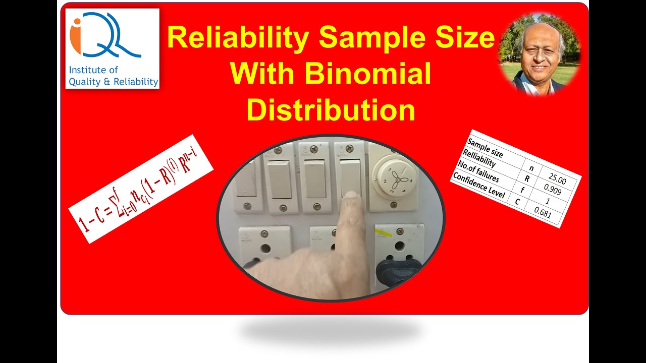 Relibility Sample Size P3 with failures using Binomial Distribution ...