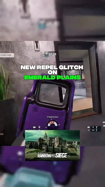 New roof glitch on Emerald Plains#RainbowSixSiege #SiegeCommunity #R6#siege #emeraldplains # ...