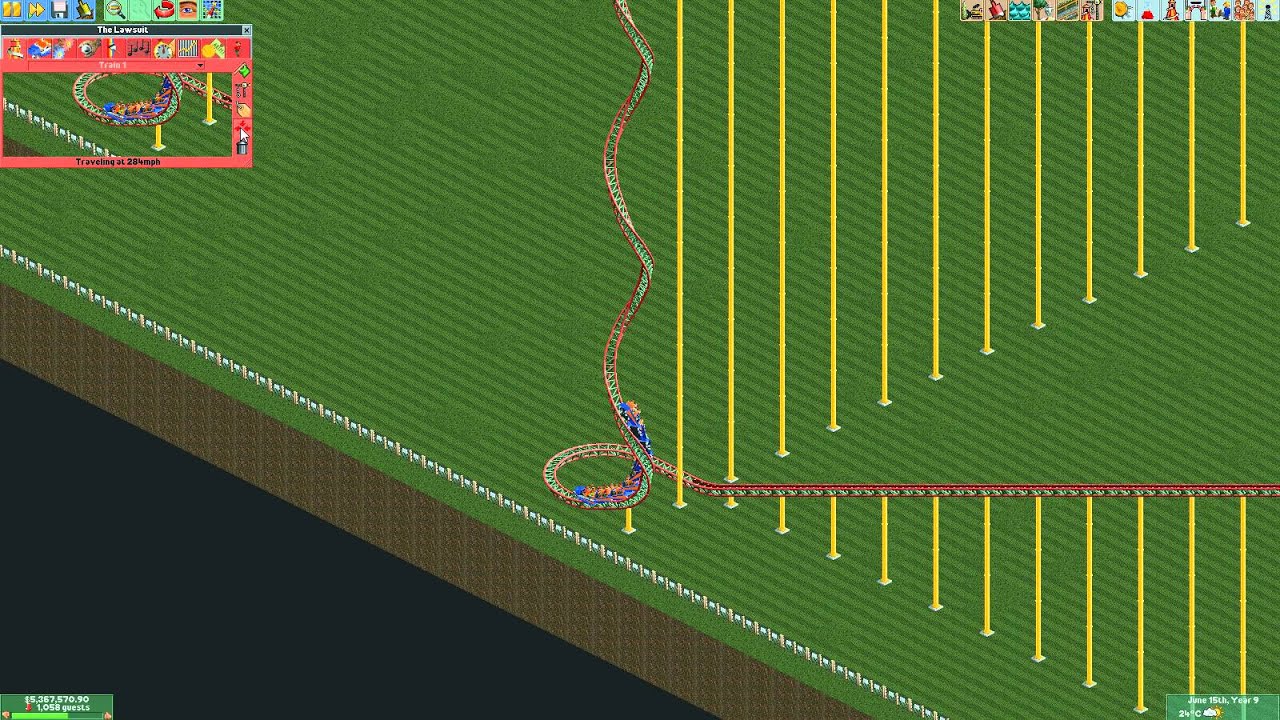 Open RCT2 - Messing Around With Cheats - YouTube
