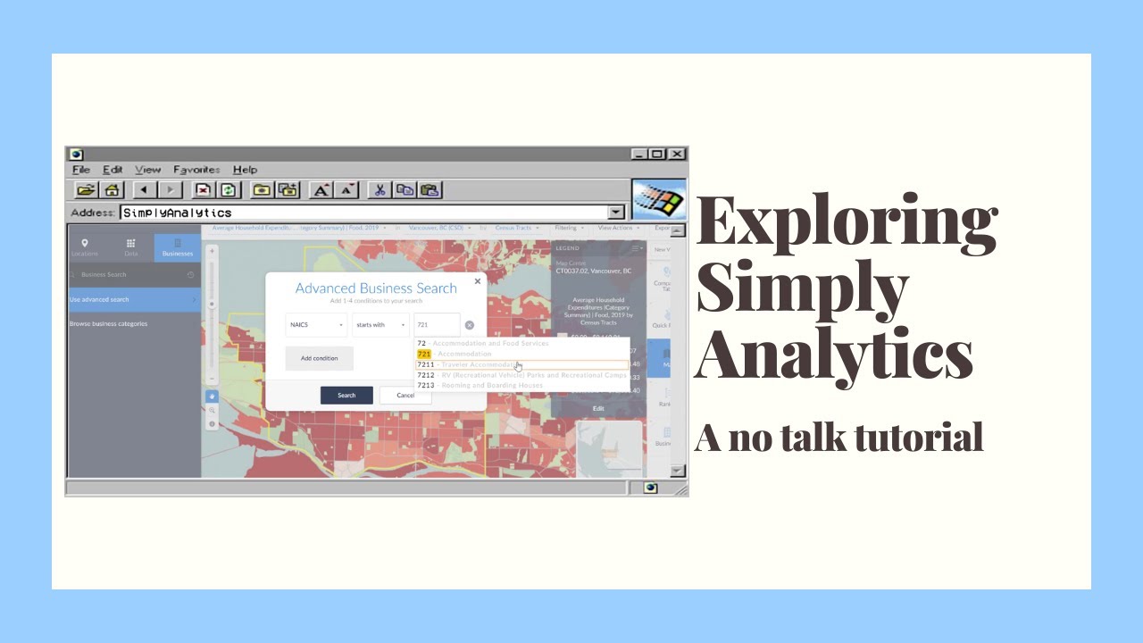 Introduction to SimplyAnalytics - YouTube
