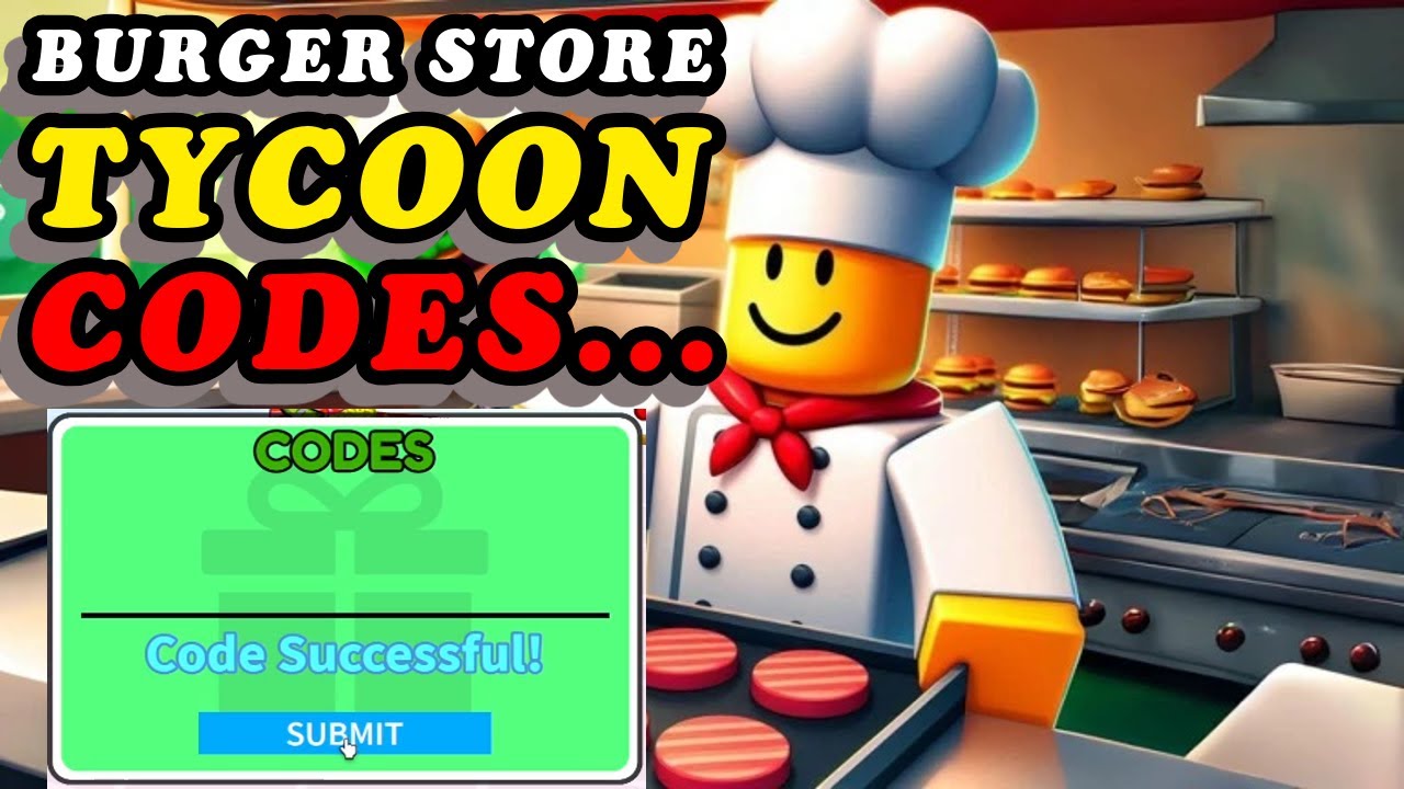 Burger Store Tycoon codes *NEW* ALL ROBLOX BURGER STORE TYCOON CODES ...