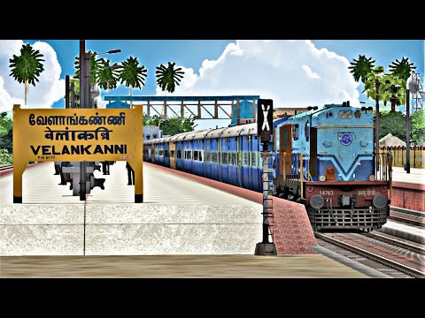 Velankanni Railway Station: Train Simulator 2021 - YouTube
