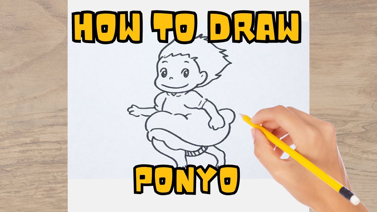 How to Draw Ponyo - YouTube