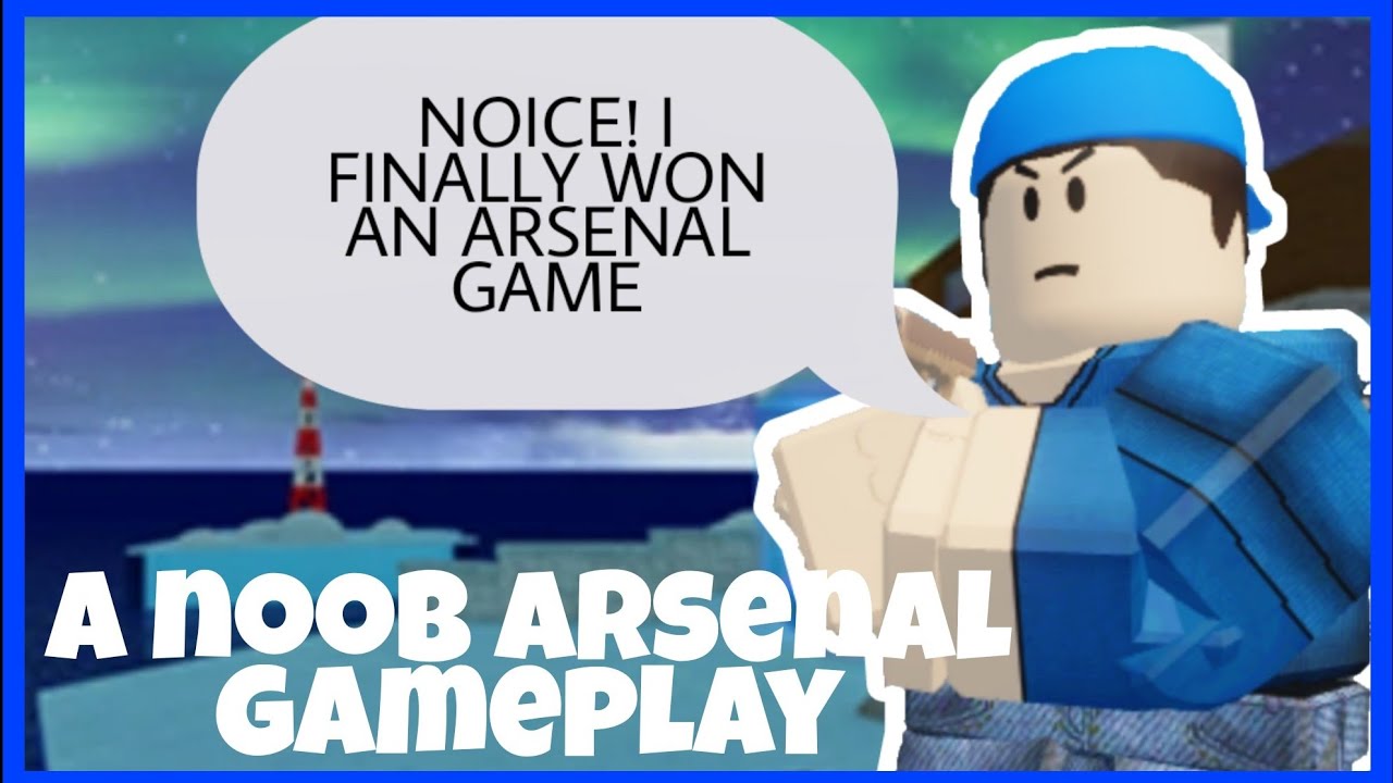 TRYING TO WIN IN ARSENAL ROBLOX - YouTube