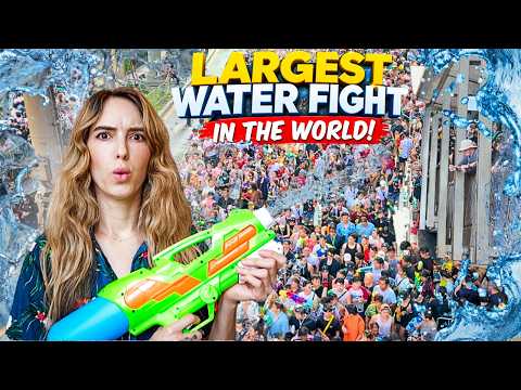 I Survived the Largest Water Fight in the World! (Songkran & S20)
