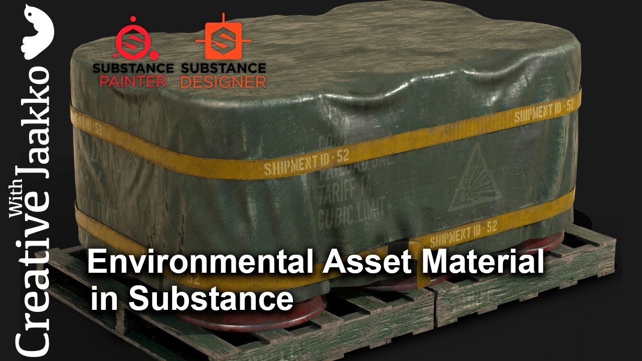 Environmental Asset in Substance Designer and Substance Painter - YouTube