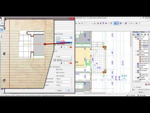 ARCHICAD: how to improve door and window detail level - YouTube