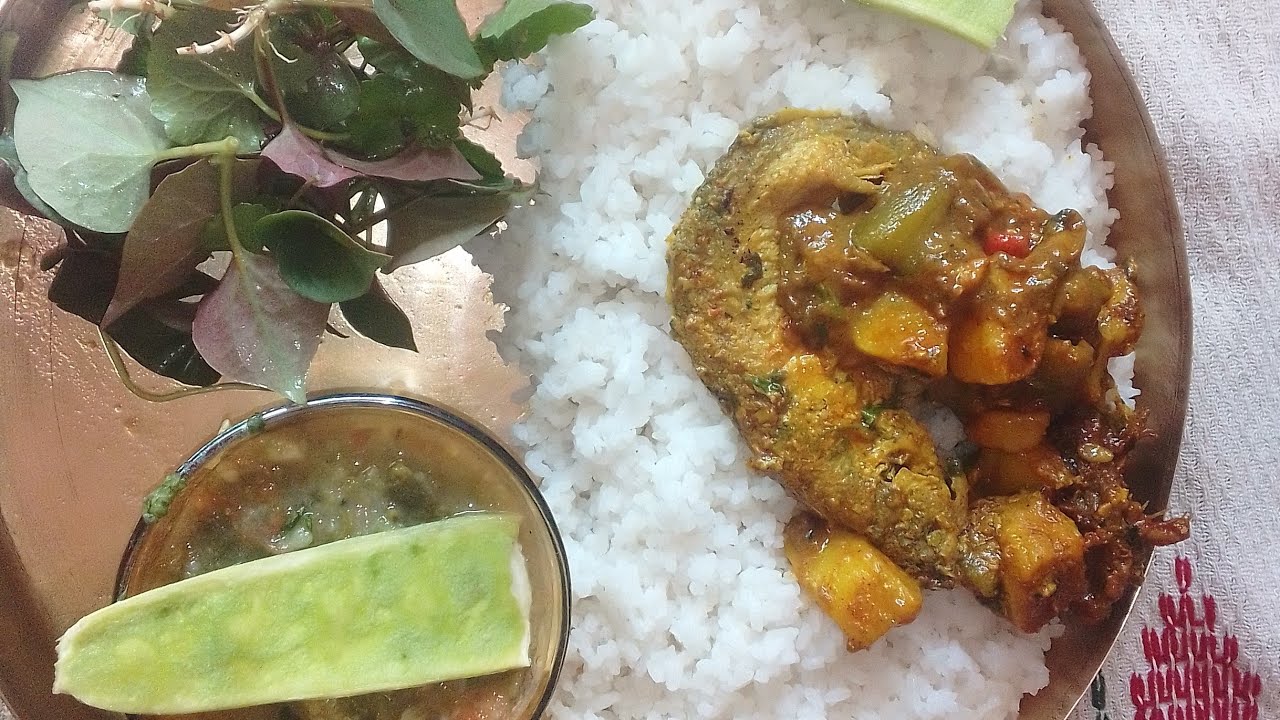 NGAPAI THONGBA// FLAT FISH CURRY//YOUNGCHAK ERONBA(STINK BEANS CHUTNEY ...