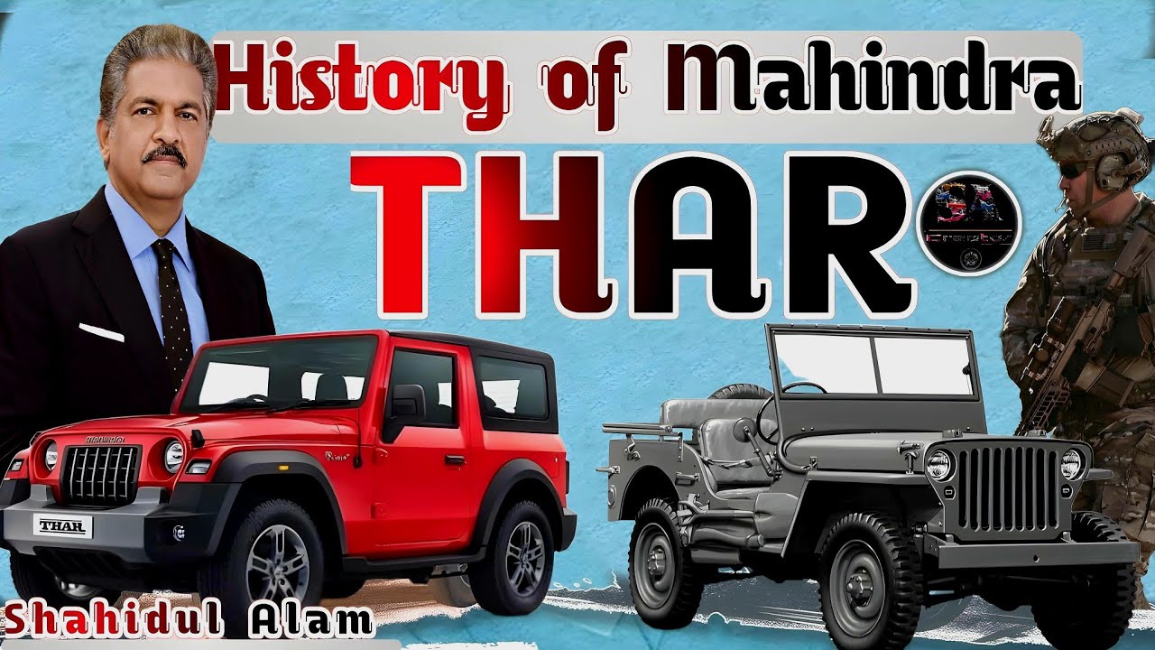 The Untold Story of the Mahindra Thar |Thar Evolution | History of ...