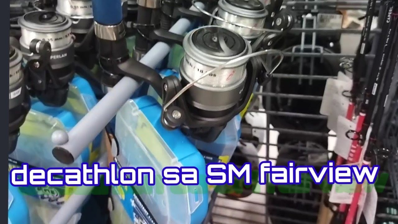 Decathlon sa SM fairview Philippines @kabawitfishingtv - YouTube