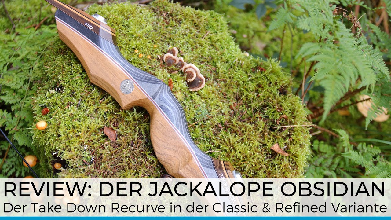 Review: Recurvebogen Obsidian Classic & Refined von Jackalope Archery ...