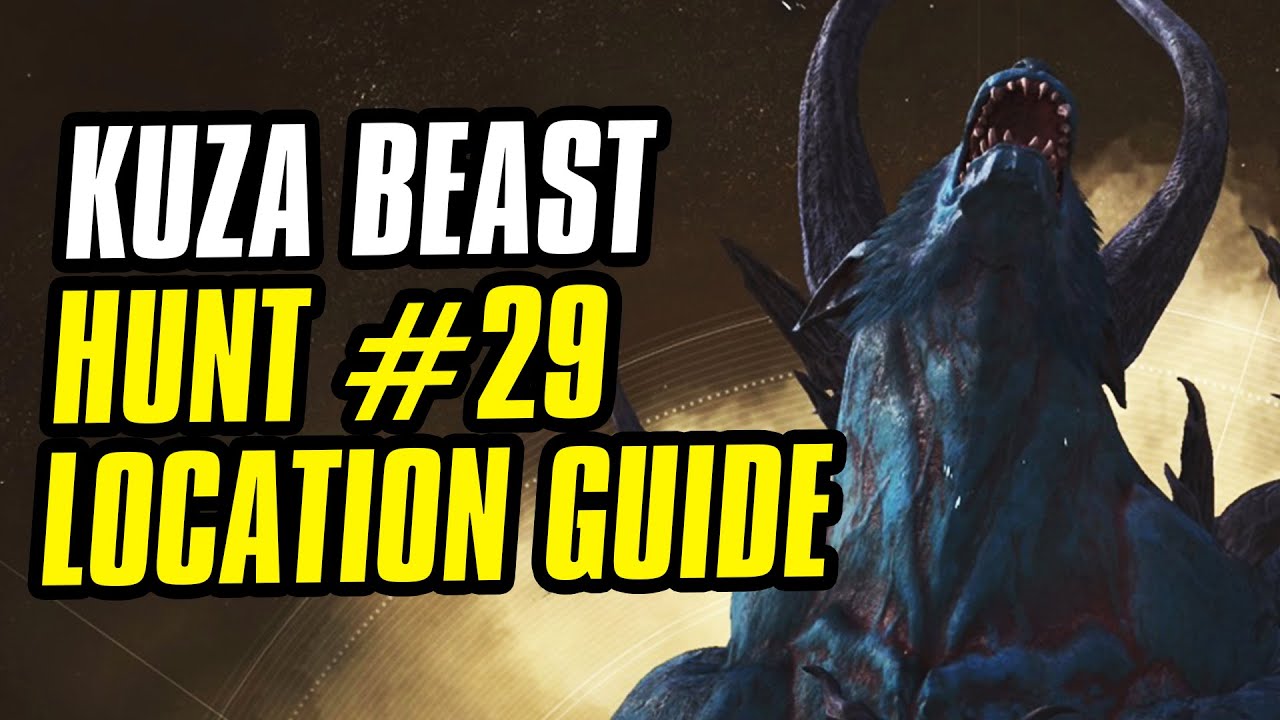 Final Fantasy 16 Kuza Beast Hunt Notorious Mark 29 Location Guide - YouTube