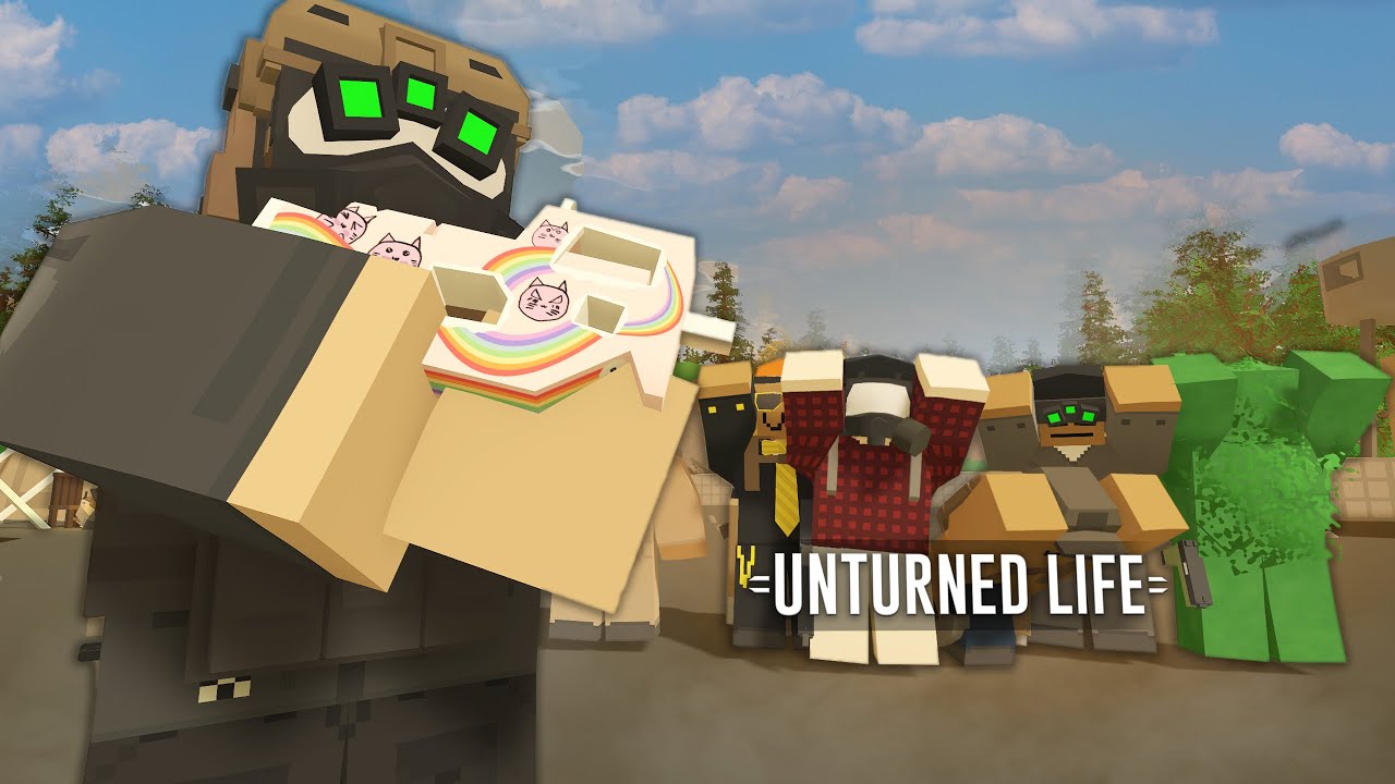 PLAYERS INVADE BASE - Unturned Life Roleplay #8 - YouTube