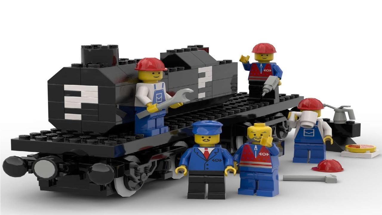 LEGO Unfinished Train Projects - YouTube
