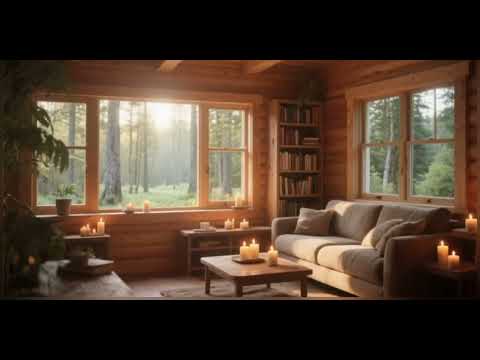 6 Saat Kesintisiz Müzik Eşliğinde Orman Manzarası Ev Keyfi #relax #relaxingsounds