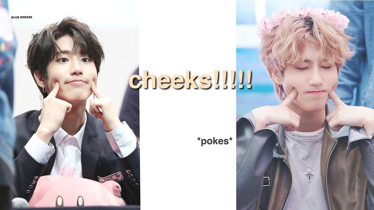 han jisung's cheeks (mostly just him eating) - YouTube