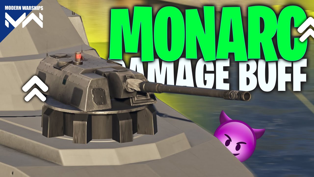 Monarc (155mm/52) Meriam Legendary Buff Damage & Reload time || Modern ...