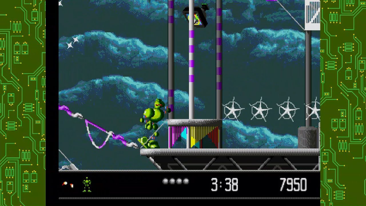 Vectorman - up to Metalhead Boss (from SEGA Genesis Mega Drive Classics ...
