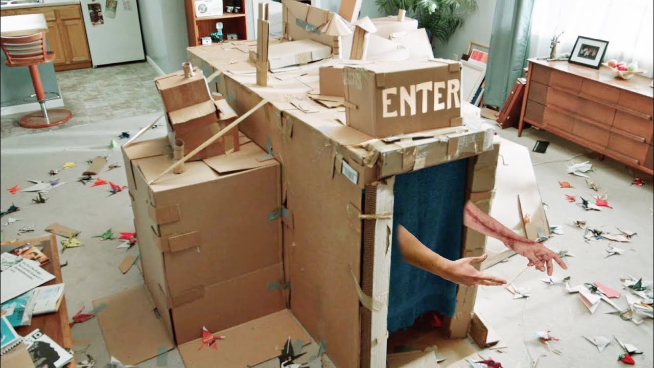 Man Creates Cardboard House For His Child, But Gets Trapped & Never ...