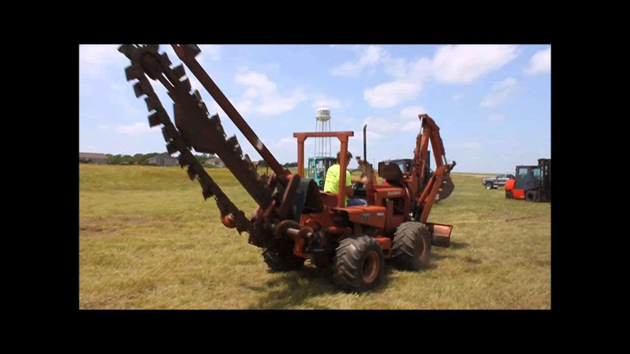 Ditch Witch R65 trencher for sale | sold at auction June 26, 2014 - YouTube