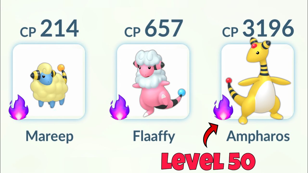 Mareep Evolution Level