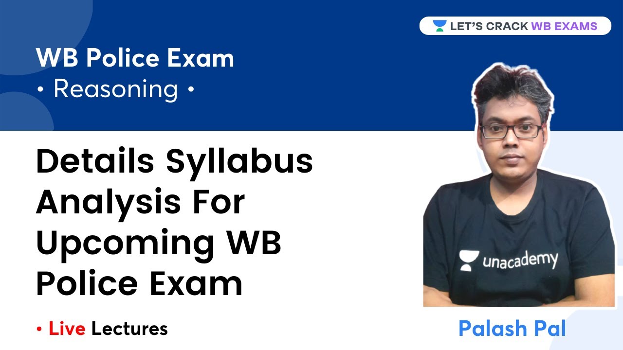 Details Syllabus Analysis For Upcoming WB Police Exam | WB Police | WB ...
