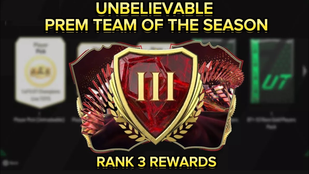 EAFC TOTS unbelievable RANK 3 rewards #eafc24 #fc24 #fifa #fifapacks # ...