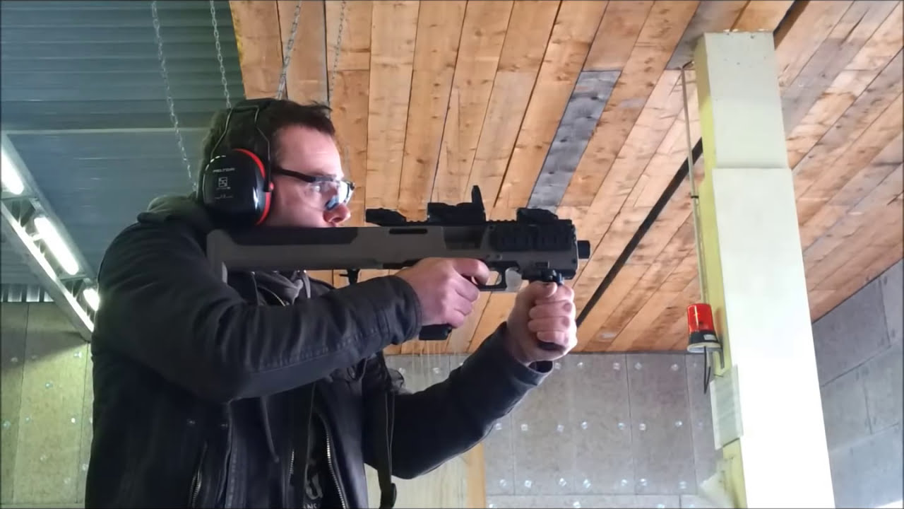 Glock 17 Hera Arms - Shooting - YouTube