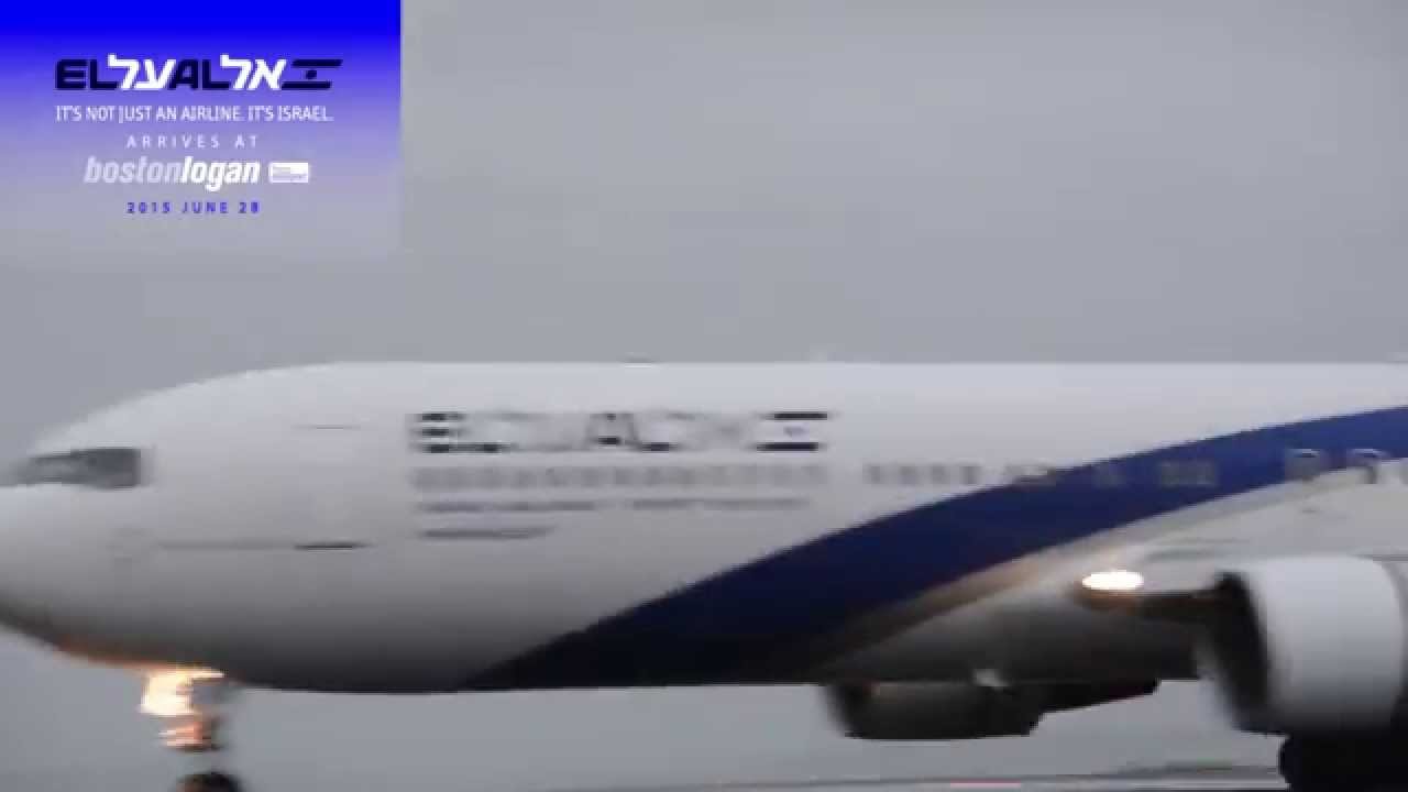 EL AL launches nonstop flights between Boston and Israel. - YouTube
