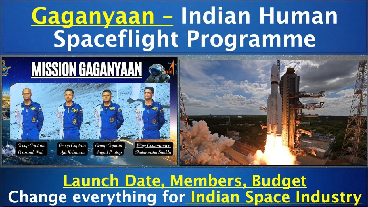 Gaganyaan-Indian Human Spaceflight Programme || Launch Date, Members, Budget ||Indian Space ...