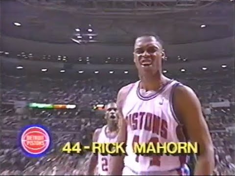 1989 Detroit Pistons Championship Rally Introductions - YouTube