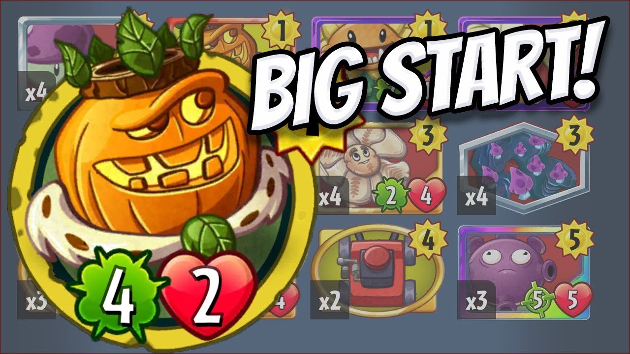 Haunted Pumpking - Let's Get Aggressive!!! Plants vs Zombies Heroes ...