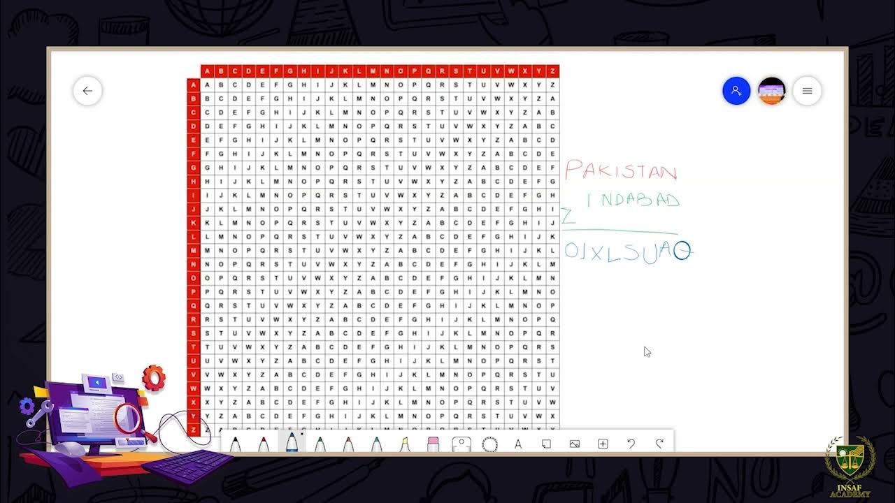 Simple encryption| 9TH COMPUTER SCIENCE | CHP 04 | LECTURE NO 4.9 - YouTube