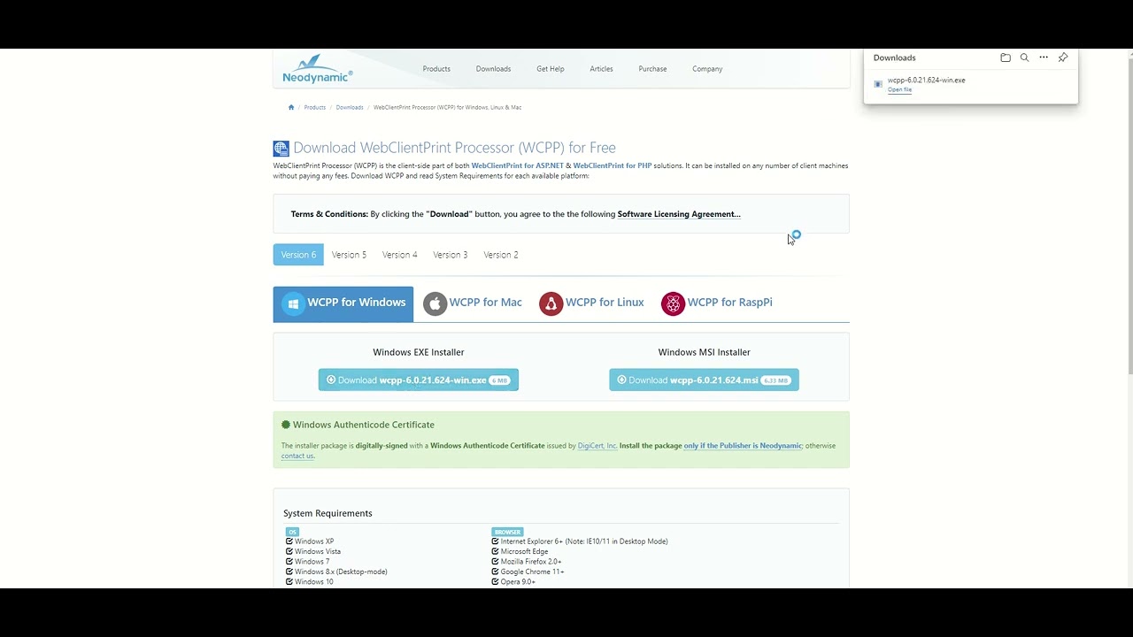 Label printer setup on Windows - YouTube