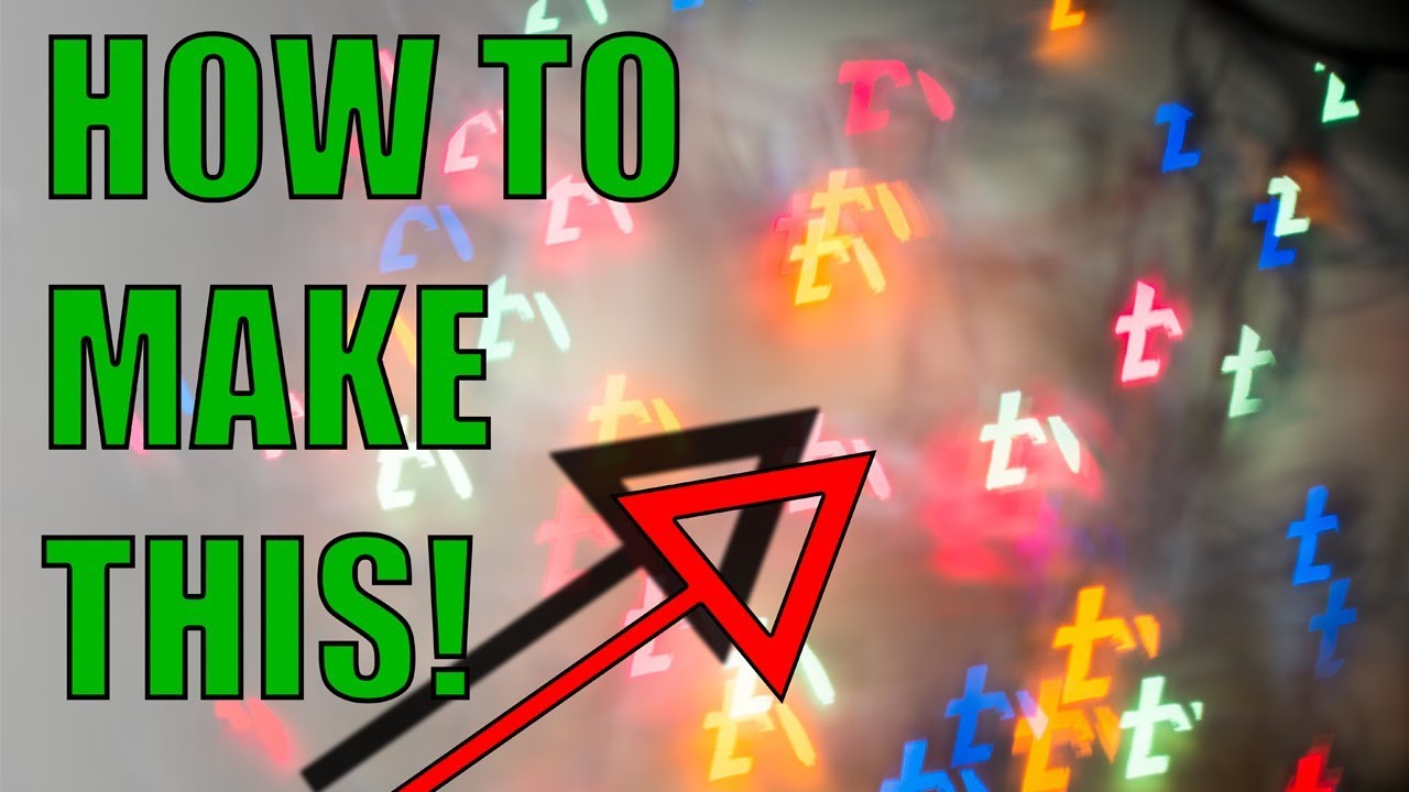 How To Make Custom Bokeh DIY - YouTube
