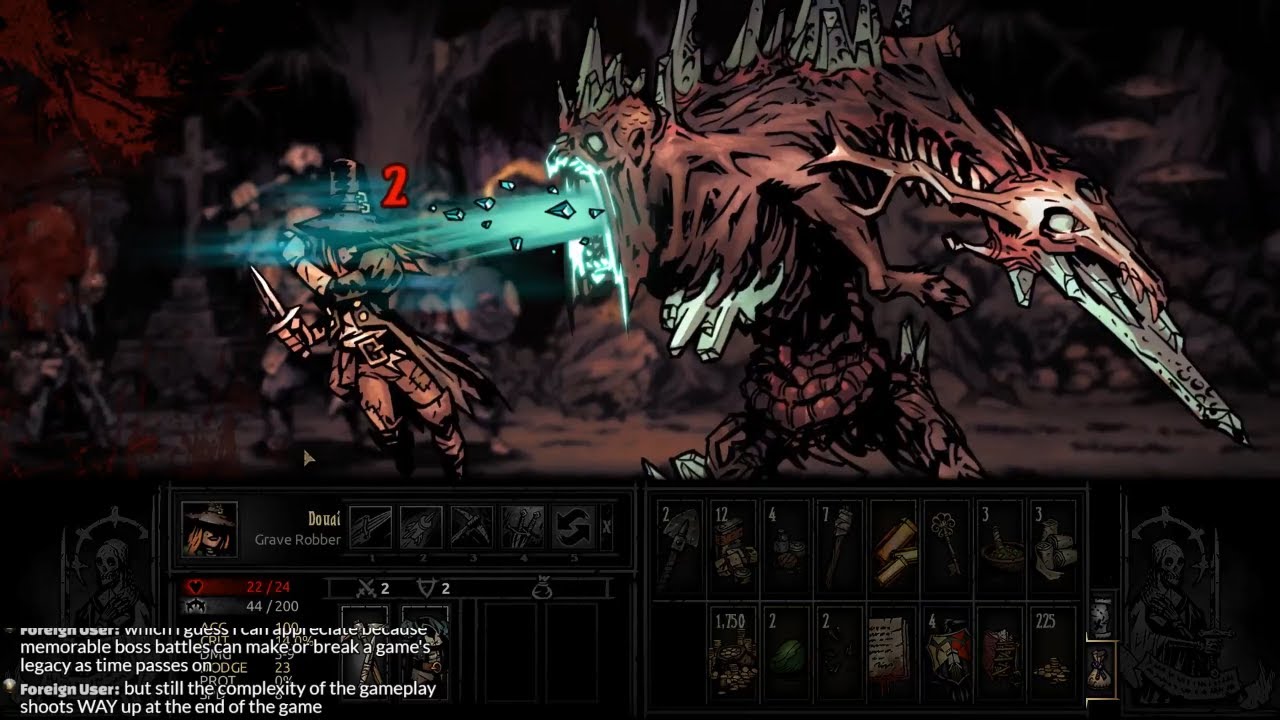 Darkest Dungeon Color of Madness Play Night 1 -- The Light Burns - YouTube