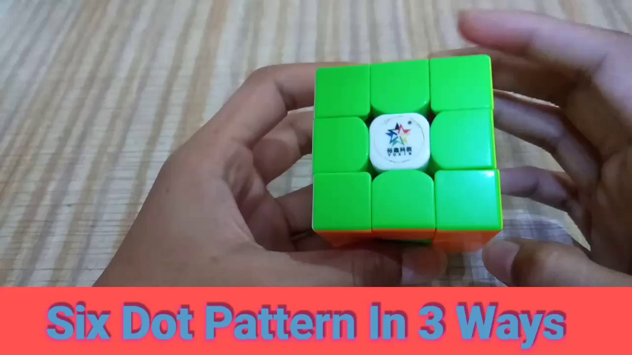 Six Dot Pattern in 3 Ways , Very Easy and Interesting!!!! - YouTube