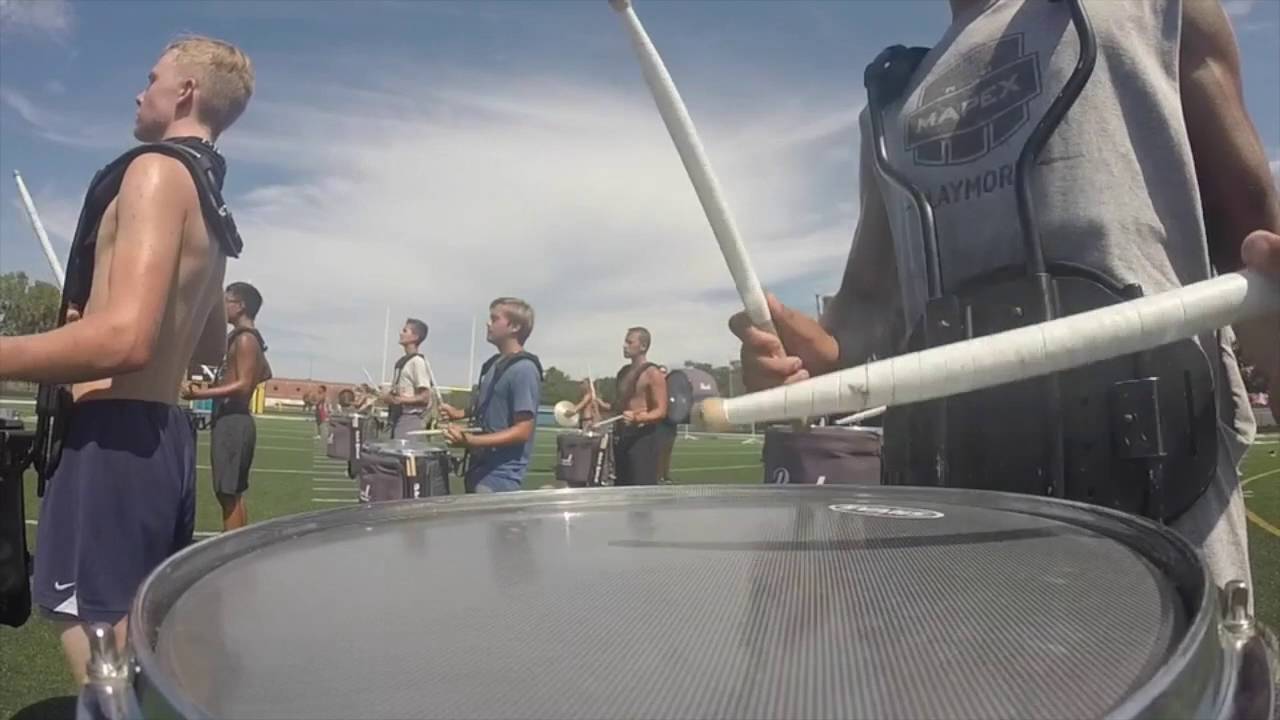 Blue Devils B 2016 Snare Cam: Final Open Run - YouTube