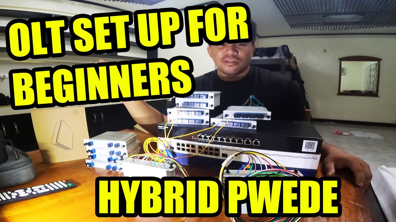 OLT SET UP FOR BEGINNERS GUIDE | FTTH Deployment | Tutorials - YouTube