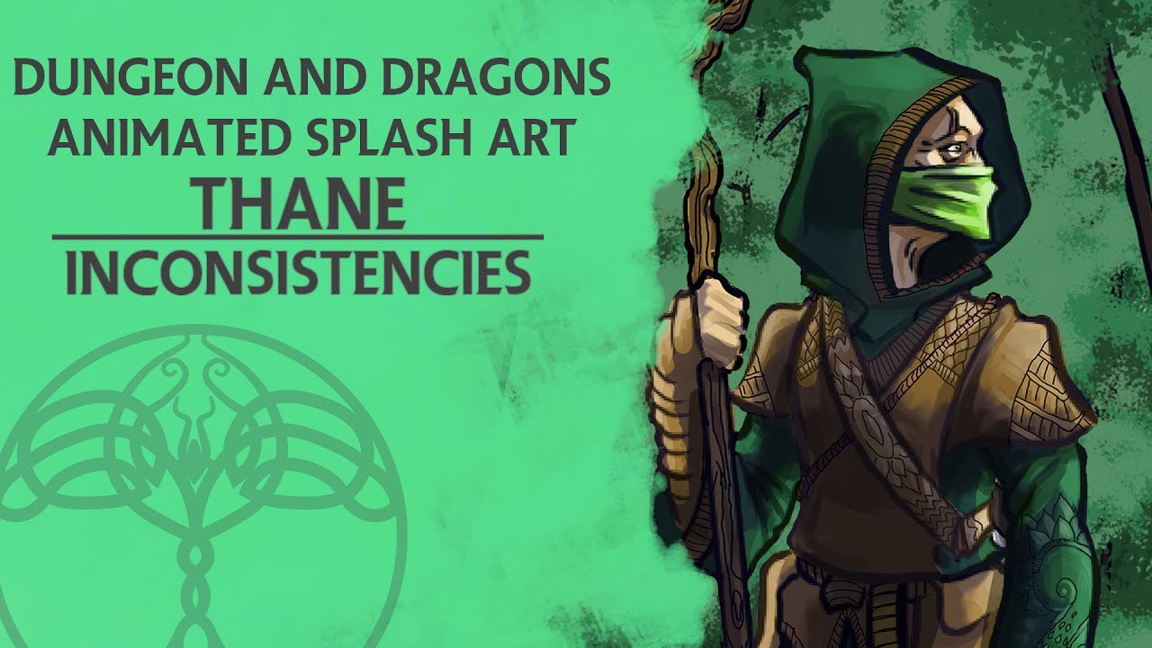 Dungeons and Dragons - Animated Splash Art: Thane - YouTube