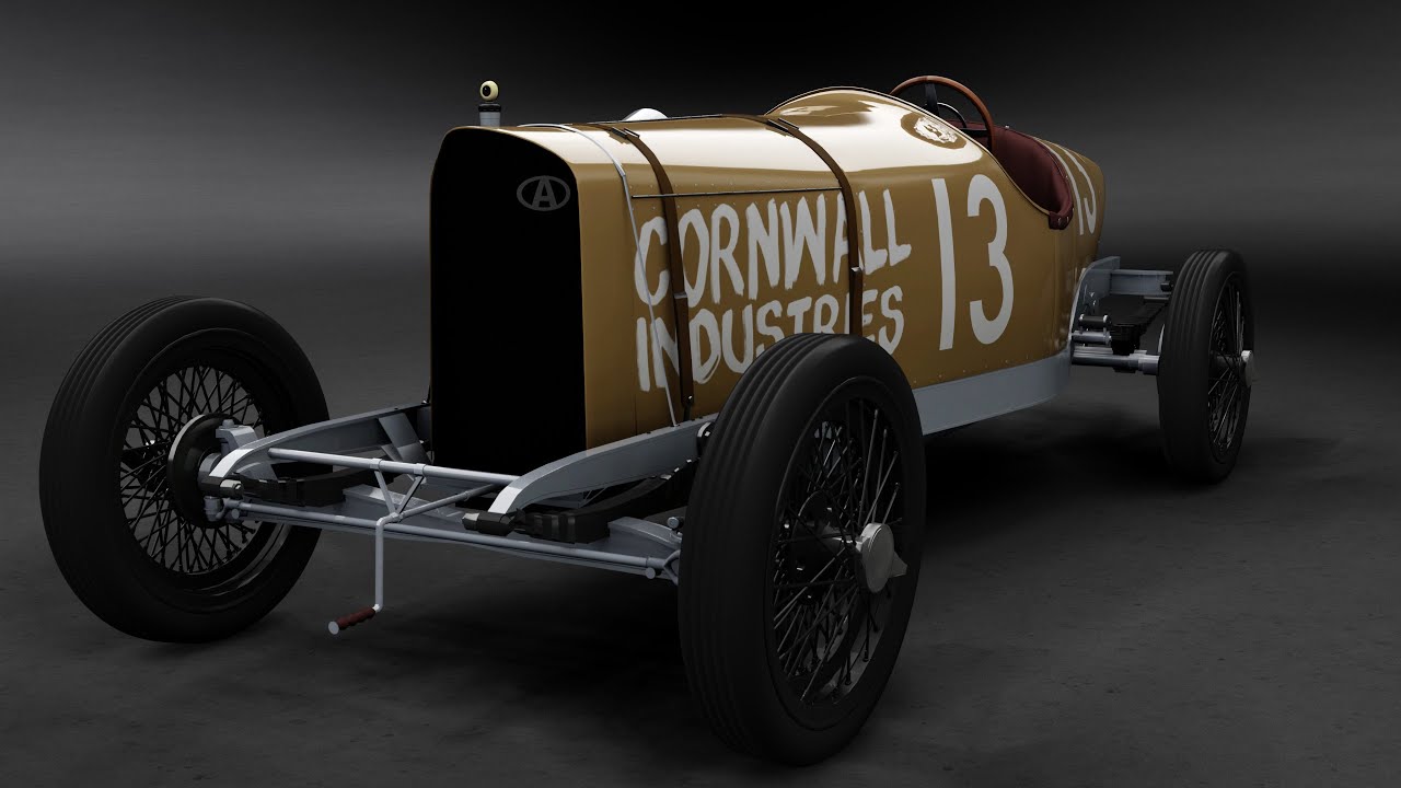 Assetto Corsa: 1916 Duesenberg Indycar at Indianapolis 16 - YouTube